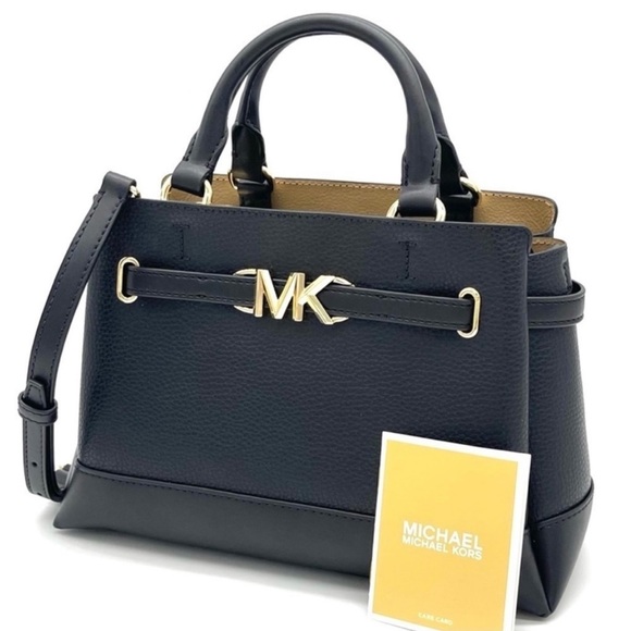 Michael Kors | Bags | Michael Kors Reed Small Pebbled Leather Belted ...